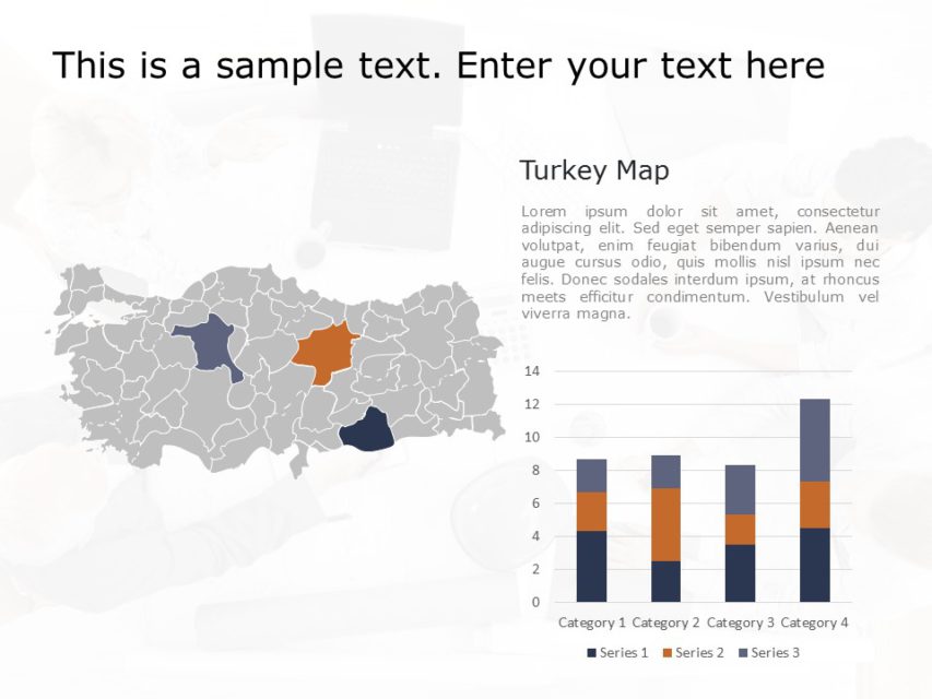 Turkey Map PowerPoint Template 07 | SlideUpLift