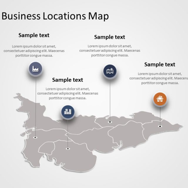 UAE Map PowerPoint Template 05