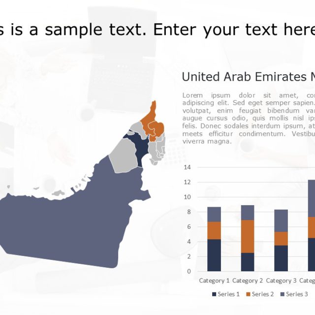 UAE Map PowerPoint Template 08