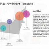UAE Map PowerPoint Template 01 | SlideUpLift