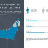 UAE Map PowerPoint Template 01 | SlideUpLift