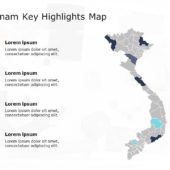 Vietnam Map PowerPoint Template 01