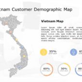 Vietnam Map PowerPoint Template 05