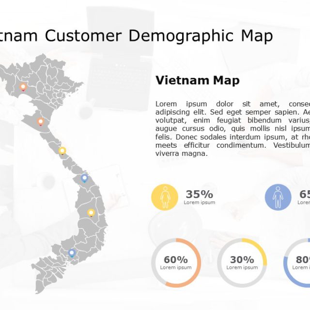 Vietnam Map PowerPoint Template 05