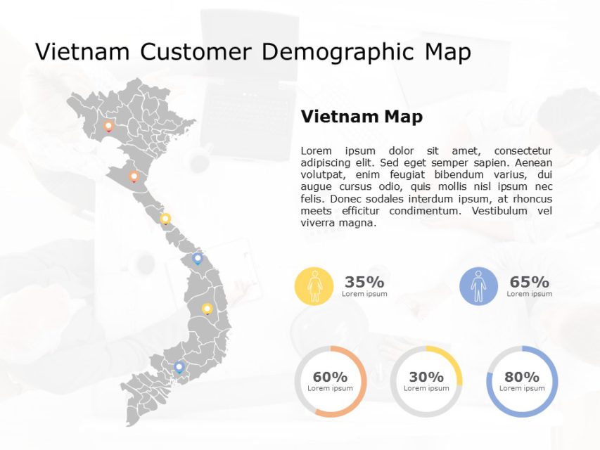 Vietnam Map PowerPoint Template 04 | SlideUpLift