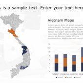 Vietnam Map PowerPoint Template 05