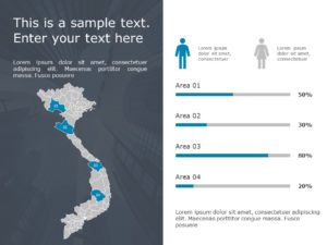 Vietnam Map PowerPoint Template 09 | SlideUpLift