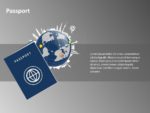 Passport Globe PowerPoint Template | SlideUpLift
