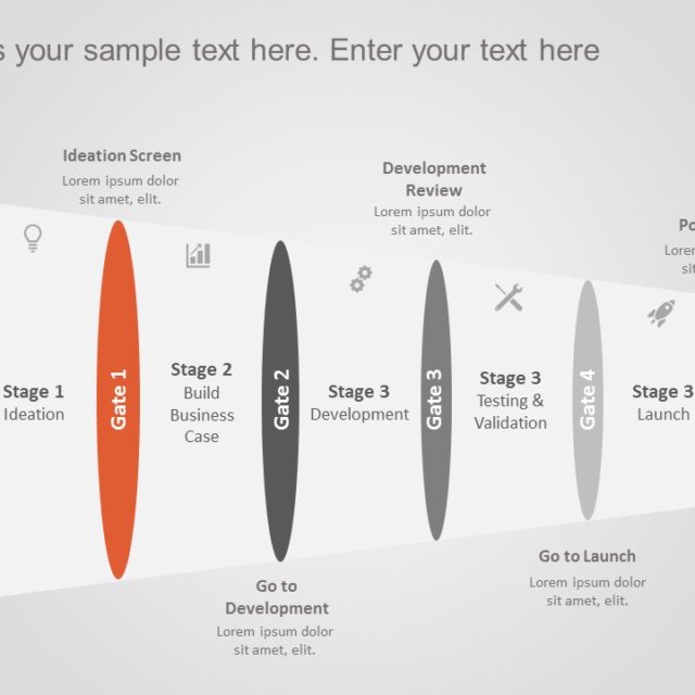 Design Gate Approval PowerPoint Template