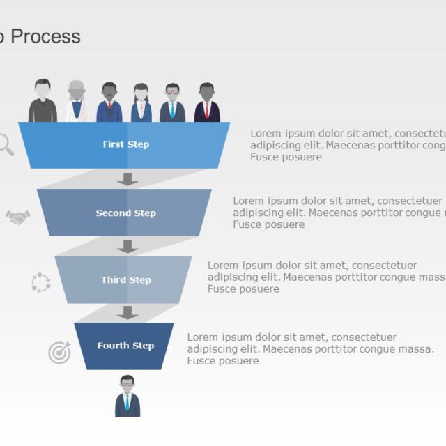 Multi Step Approval Process PowerPoint Template | SlideUpLift