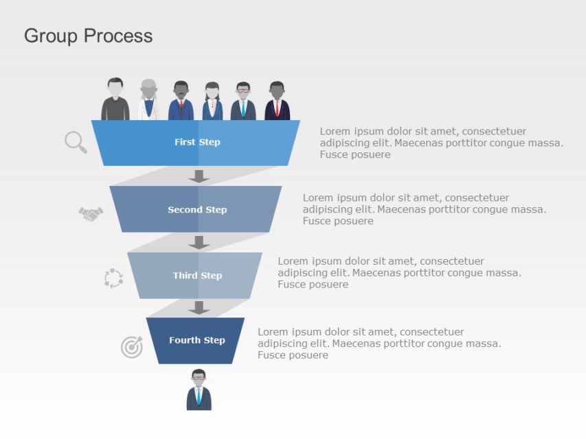 Group Process 1 PowerPoint Template | SlideUpLift