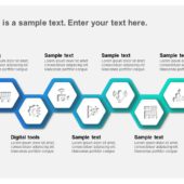 Hexagon Highlights PowerPoint Template
