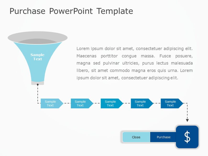 Purchase Cycle Powerpoint Template Slideuplift