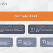SmartArt Hierarchy Org Chart 2 Steps