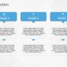SmartArt List Trapezoid 4 Steps