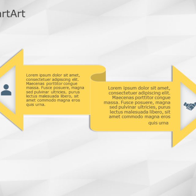 Spiral Ribbon PowerPoint Template