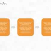 SmartArt Process Bending Process 4 Steps