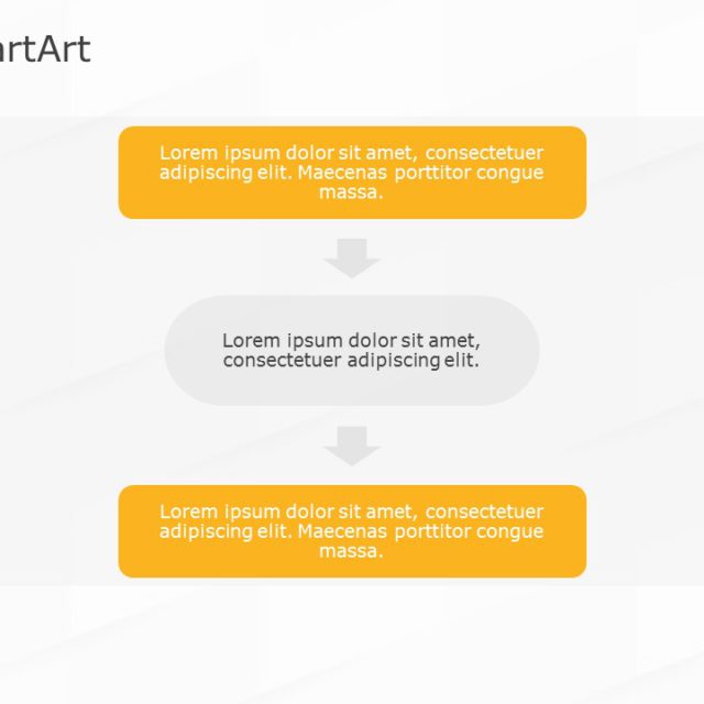 SmartArt Process Circular Bending 3 Steps