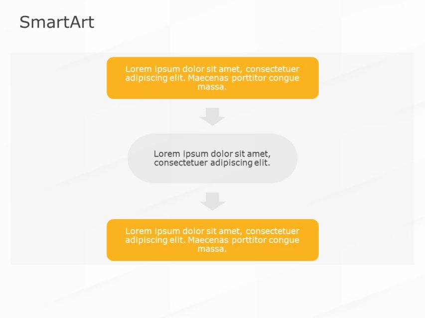 SmartArt Process Circular Bending 1 Steps | SlideUpLift