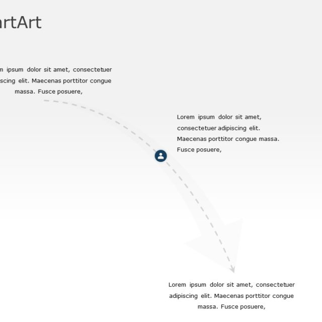 SmartArt Process Bending Process 1 Steps | SlideUpLift