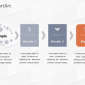 SmartArt Process Result Process 3 Steps