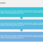 SmartArt Process Vertical Process 2 Steps