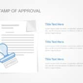 Multi Step Approval PowerPoint Template | SlideUpLift