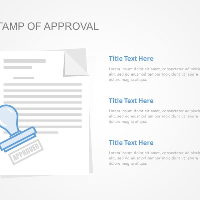 Multi Step Approval PowerPoint Template