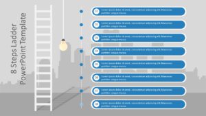 Editable Ladder Diagram Templates For PowerPoint | SlideUpLift