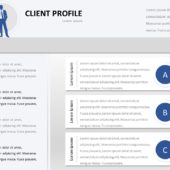 Animated Ideal Client Profile PowerPoint Template