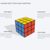 Animated Rubik Cube PowerPoint Template