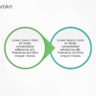 SmartArt Process Circle Arrows 5 Steps PowerPoint Template