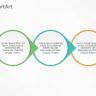 SmartArt Process Circle Arrows 5 Steps PowerPoint Template