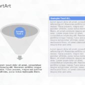 SmartArt Process Funnel 2 Steps