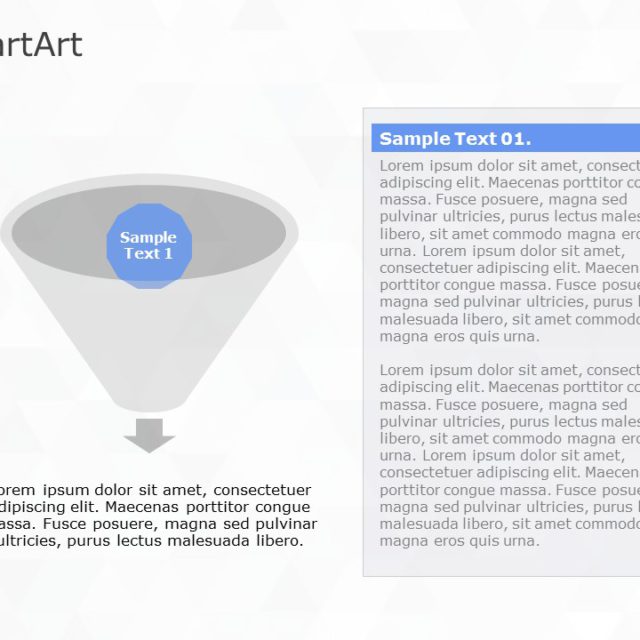 Race Funnel PowerPoint Template