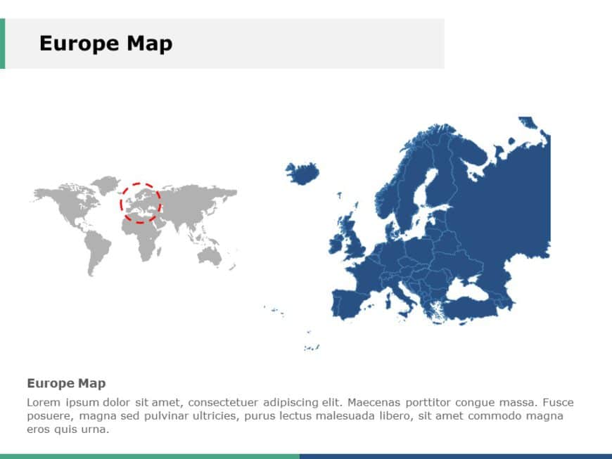 Maps of Europe With Countries For PowerPoint and Google Slides ...