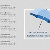 Umbrella PowerPoint Template | SlideUpLift