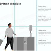 Immigration Passport PowerPoint Template