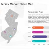 New Jersey Map 8 PowerPoint Template