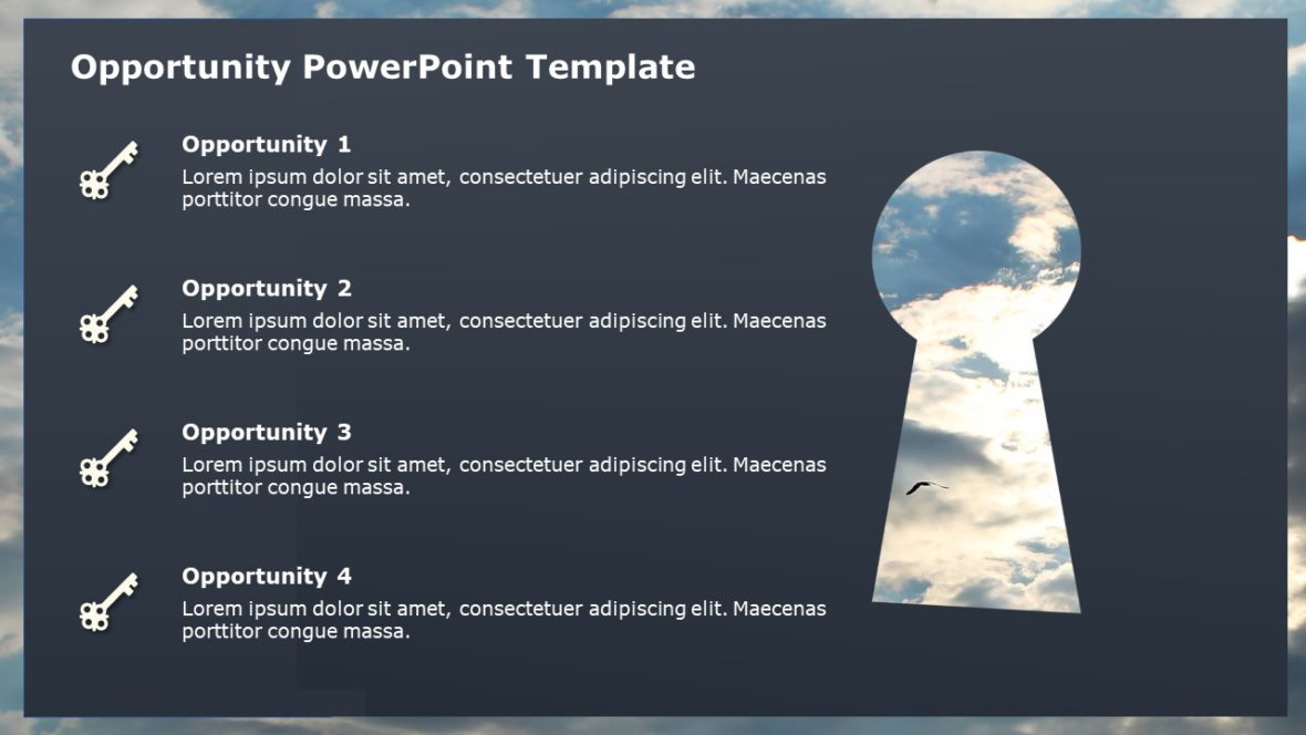 Editable Keyhole Templates For PowerPoint | SlideUpLift