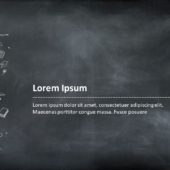 Welcome Chalkboard PowerPoint Template