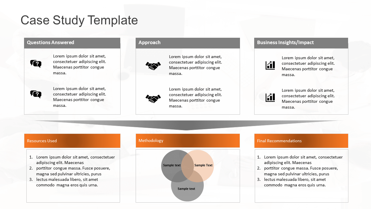 Business Case Executive Summary PowerPoint Template Lupon gov ph