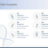 DNA Helix PowerPoint Template