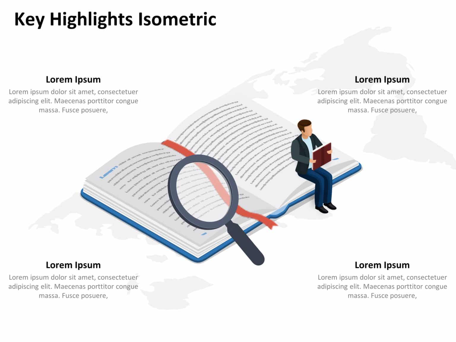1176+ Free Editable Isometric Templates for PowerPoint | SlideUpLift