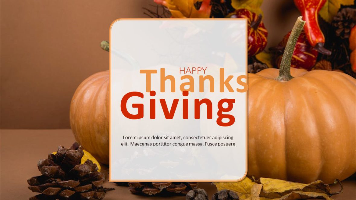 Thanksgiving Templates For PowerPoint and Google Slides