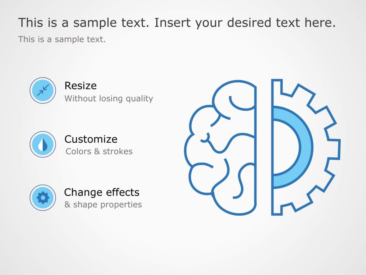Editable Brain PowerPoint Templates & Slides | SlideUpLift