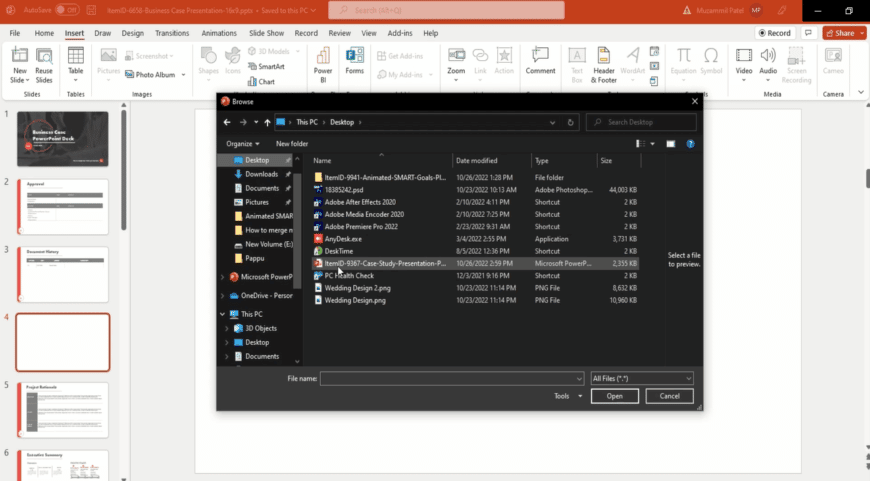 How To Merge Powerpoint Presentations Powerpoint Tutorial