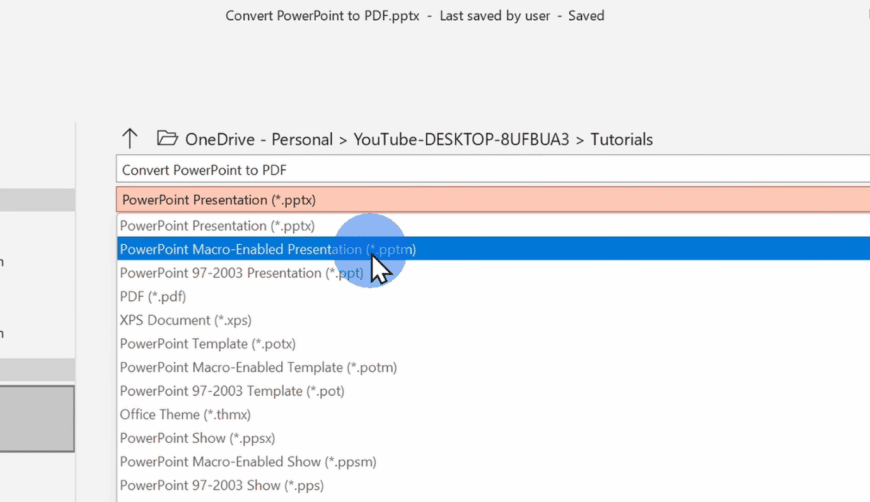 How to save PowerPoint as PDF | PowerPoint Tutorials