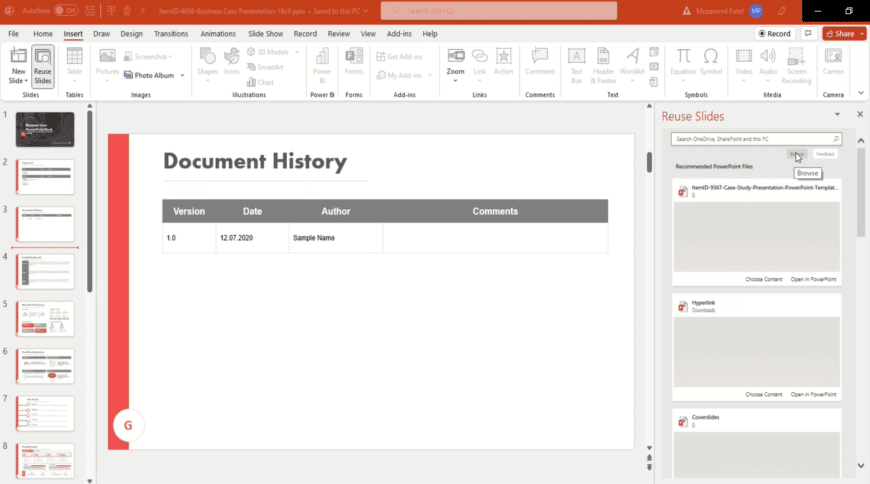 How To Merge Powerpoint Presentations Powerpoint Tutorial