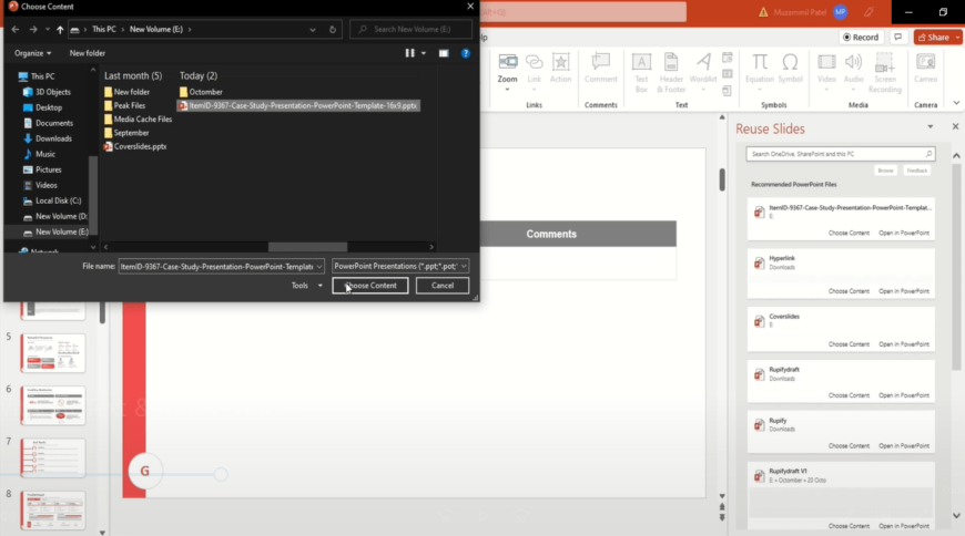 How To Merge Powerpoint Presentations Powerpoint Tutorial